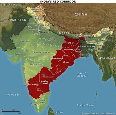 Stratfor takes a closer look at India's Naxalite threat - Fabius ...